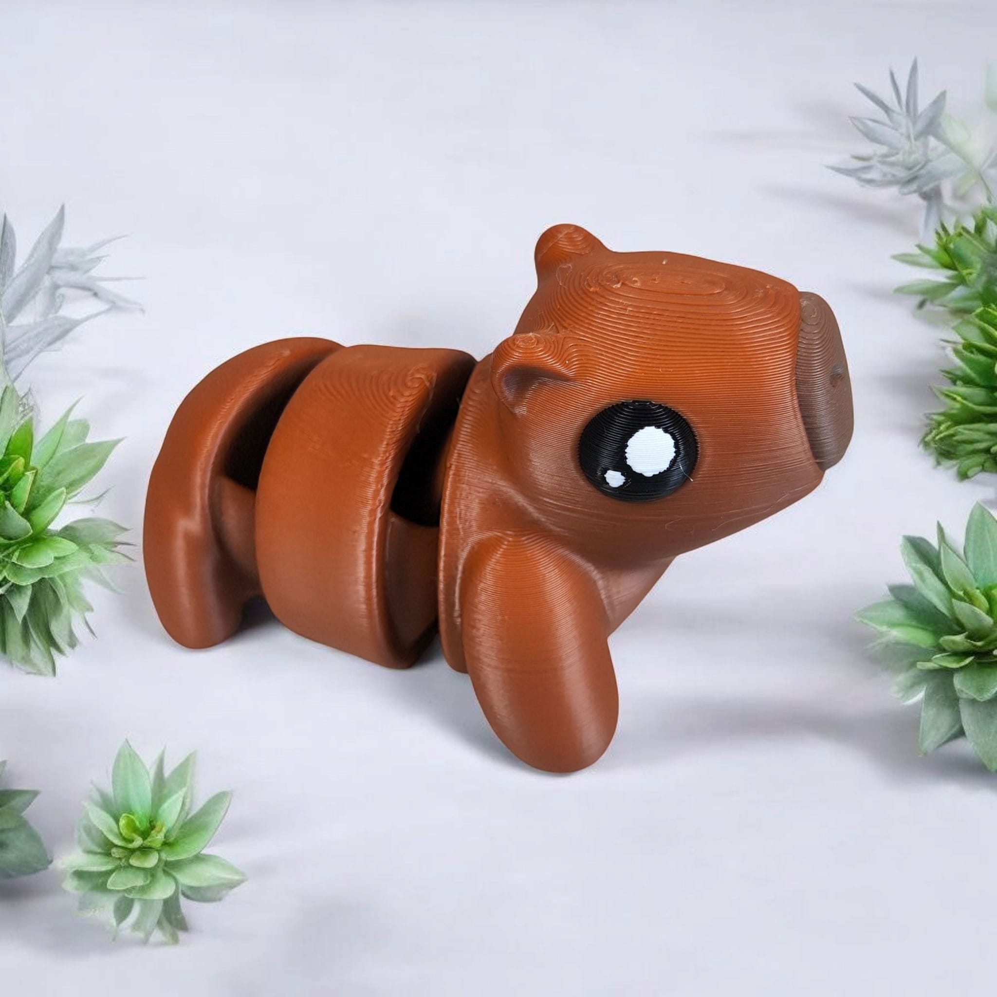 Capybara – 3D Printed Collectible by ZOU3D – Little World 3D
